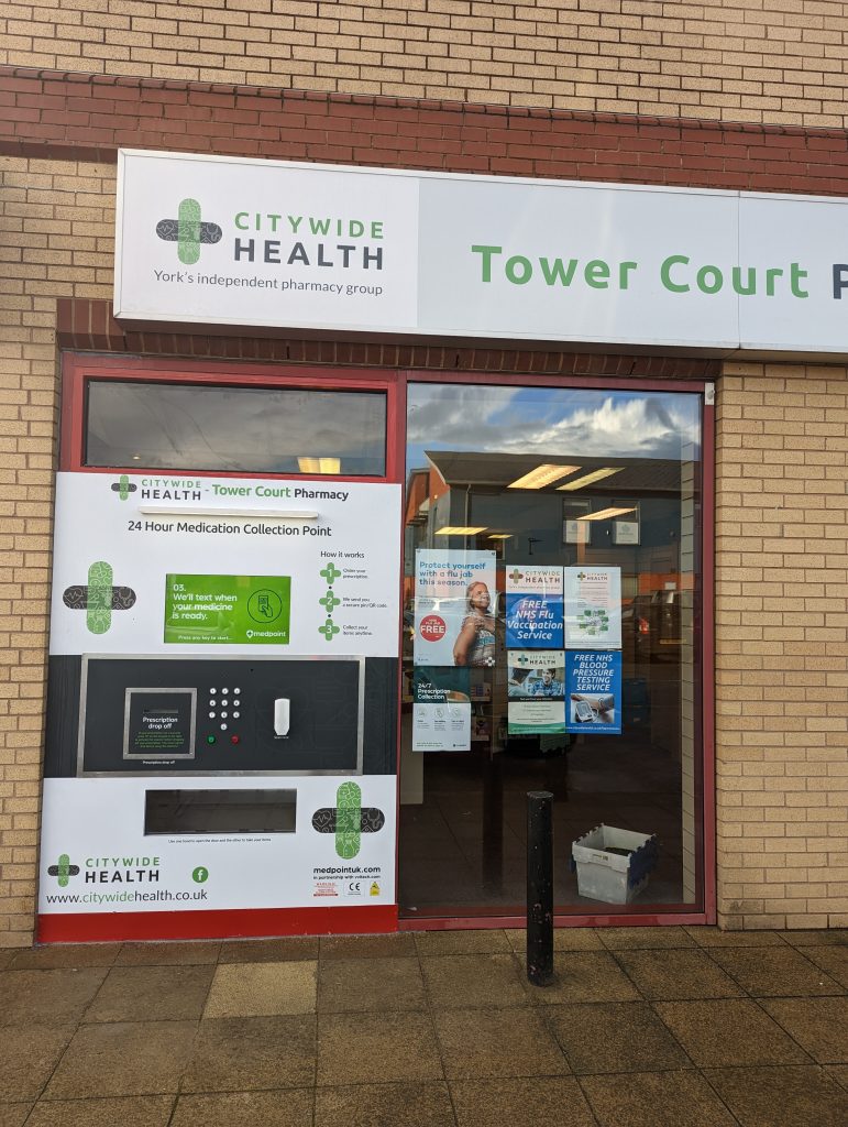 24 / 7 Medication Collection Points - Citywide Health